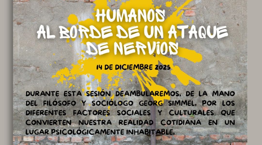 PENSAR EN VOZ ALTA: "HUMANOS AL BORDE DE UN ATAQUE DE NERVIOS ...